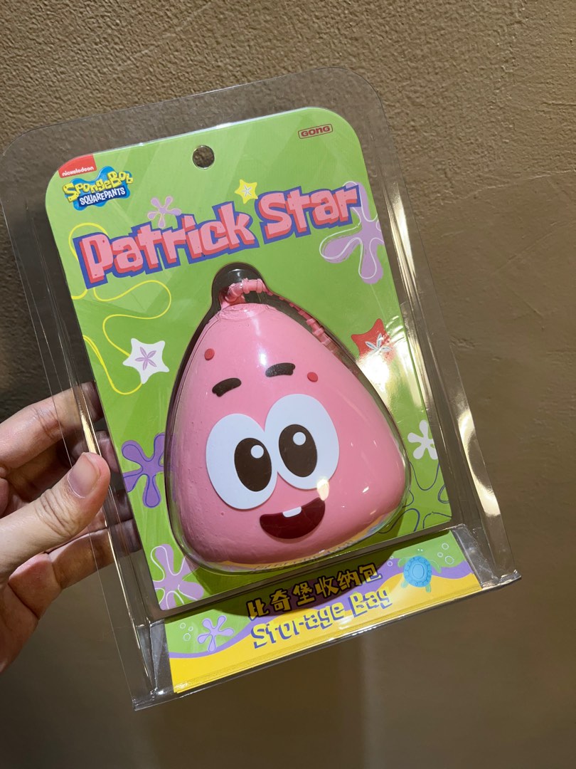 Popmart Patrick Earphone Case (Spongebob), Hobbies & Toys, Toys & Games ...