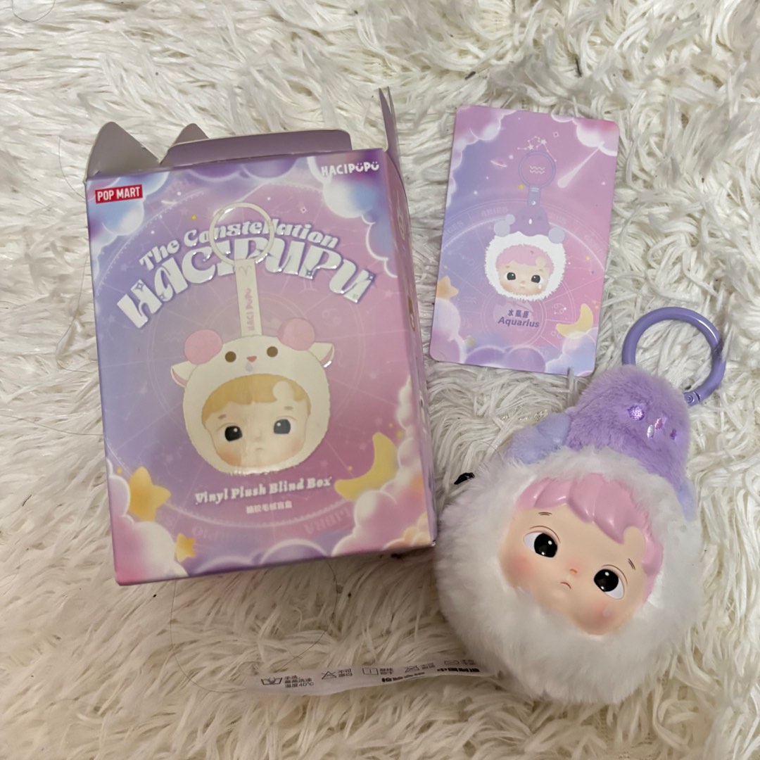 Popmart The Constellation Hachipupu - Aquarius, Hobbies & Toys, Toys ...