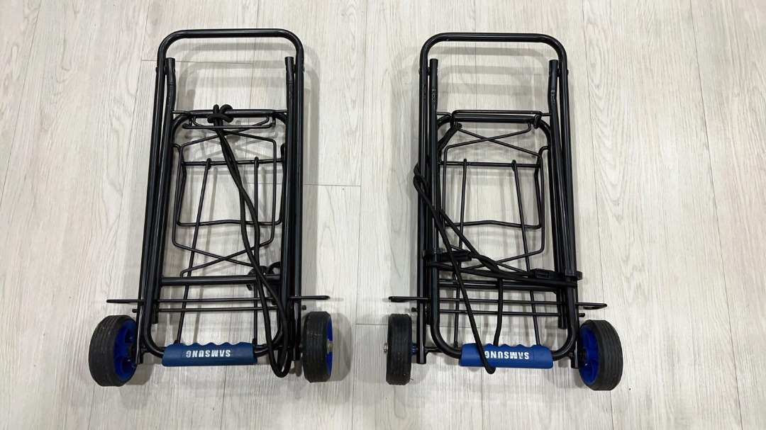 portable foldable trolley, Furniture & Home Living, Home Improvement ...