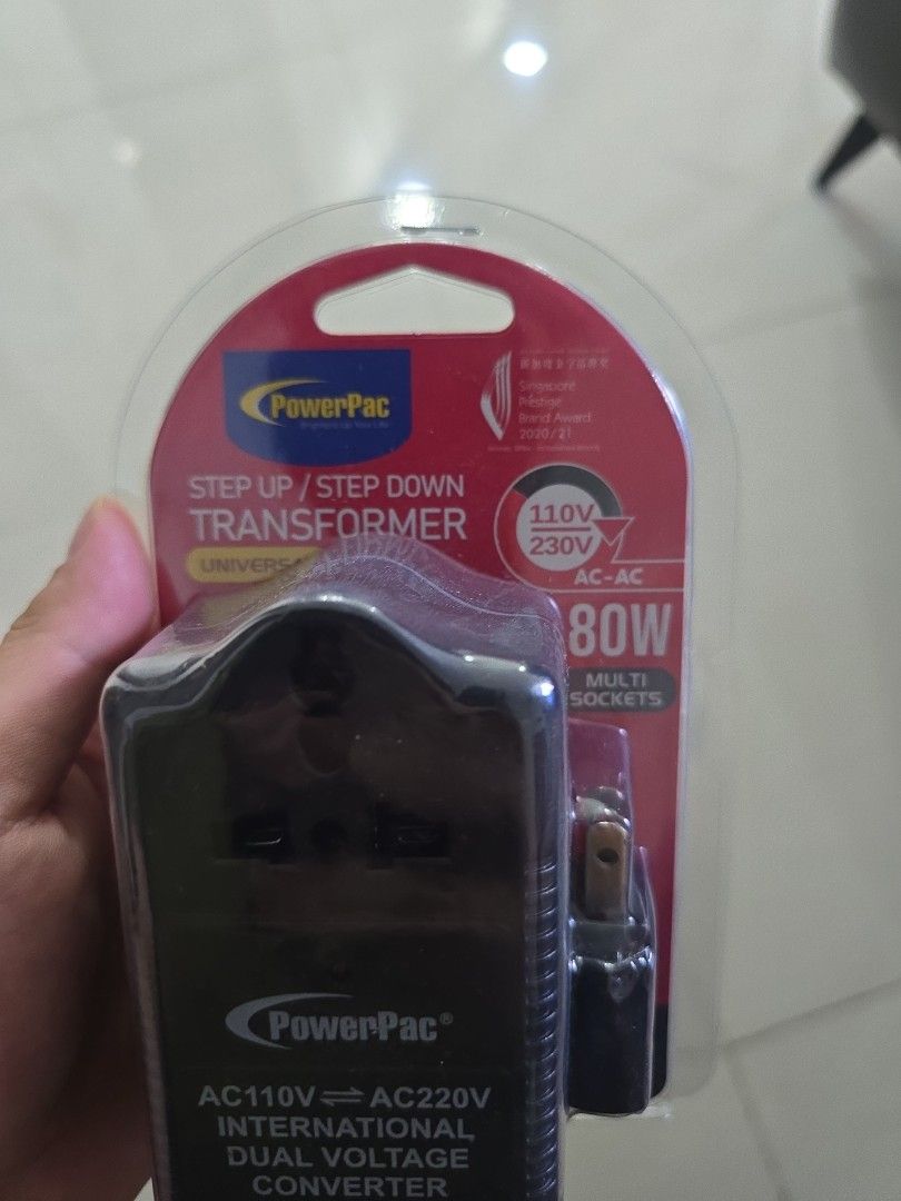 PowerPac Converter Transformer 80W, Everything Else on Carousell