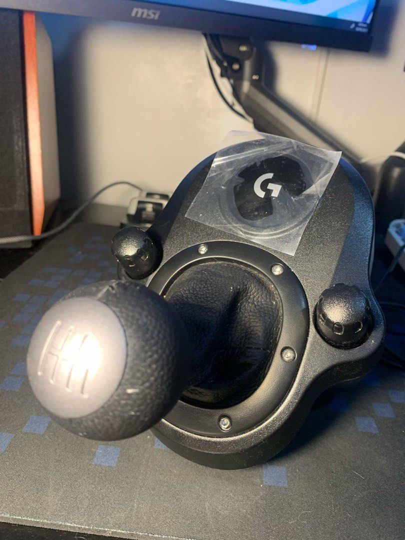 PS5 and Logitech Driving Setup as pack, Video Gaming, Video Game ...