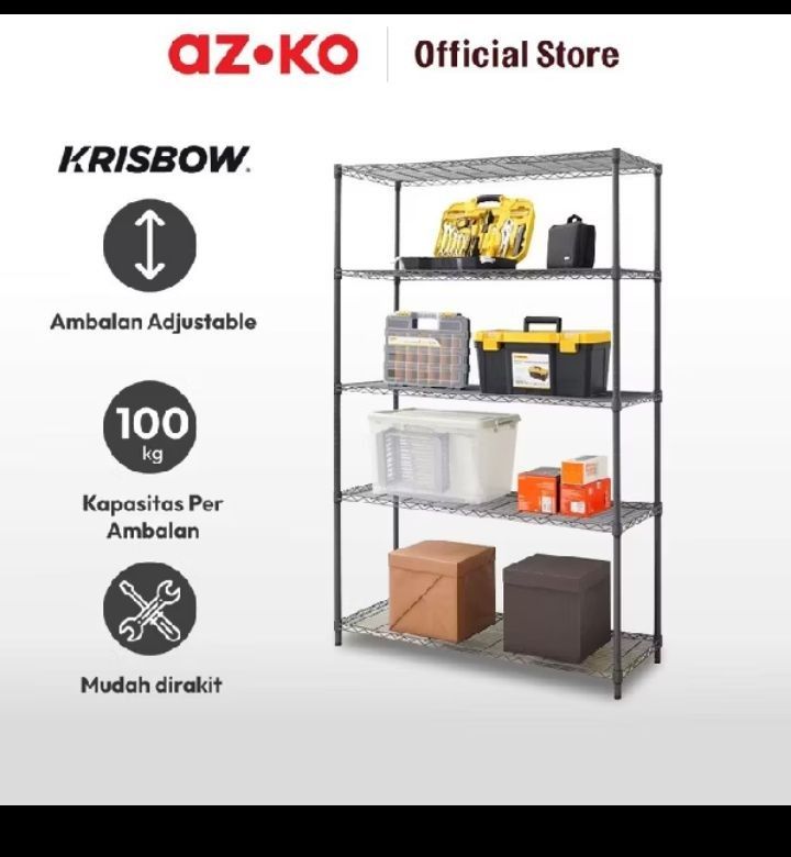 Rak besi ace hardware, Perabotan Rumah di Carousell