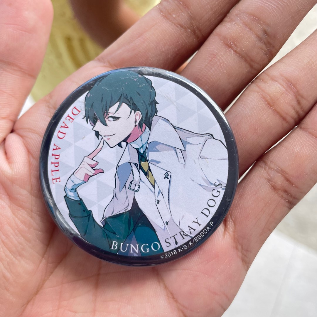 rare bungo stray pin, Hobbies & Toys, Memorabilia & Collectibles, Fan ...