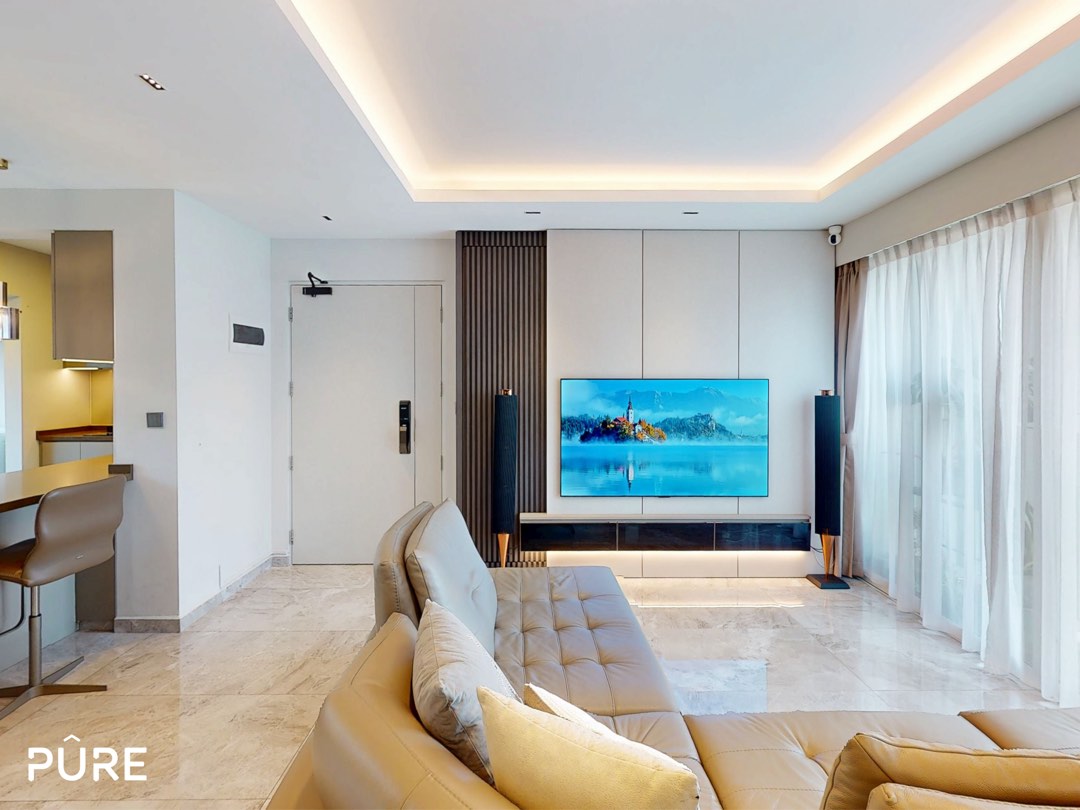 High floor, 4-room premium HDB. High-end finishing, near MRT / mall ...