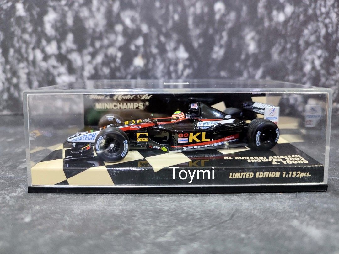 Ready Stock 1/43 Minichamps F1 KL Minardi 2002 Alex Yoong Malaysia Formula One, Hobbies & Toys ...