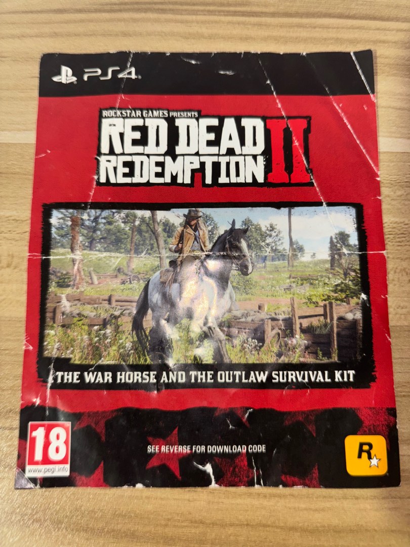 Red Dead Redemption 2 DLC Code, Video Gaming, Video Games, PlayStation ...