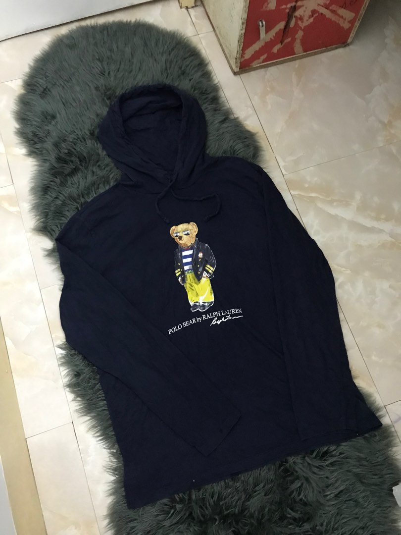 RL POLO BEAR HOOD, Men's Fashion, Tops & Sets, Hoodies on Carousell