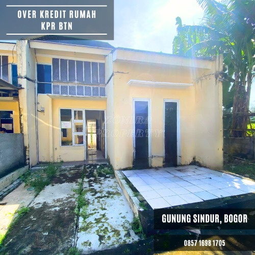 Rumah Take Over Rawakalong Gunung Sindur Bogor di Mutiara Shevilla ...