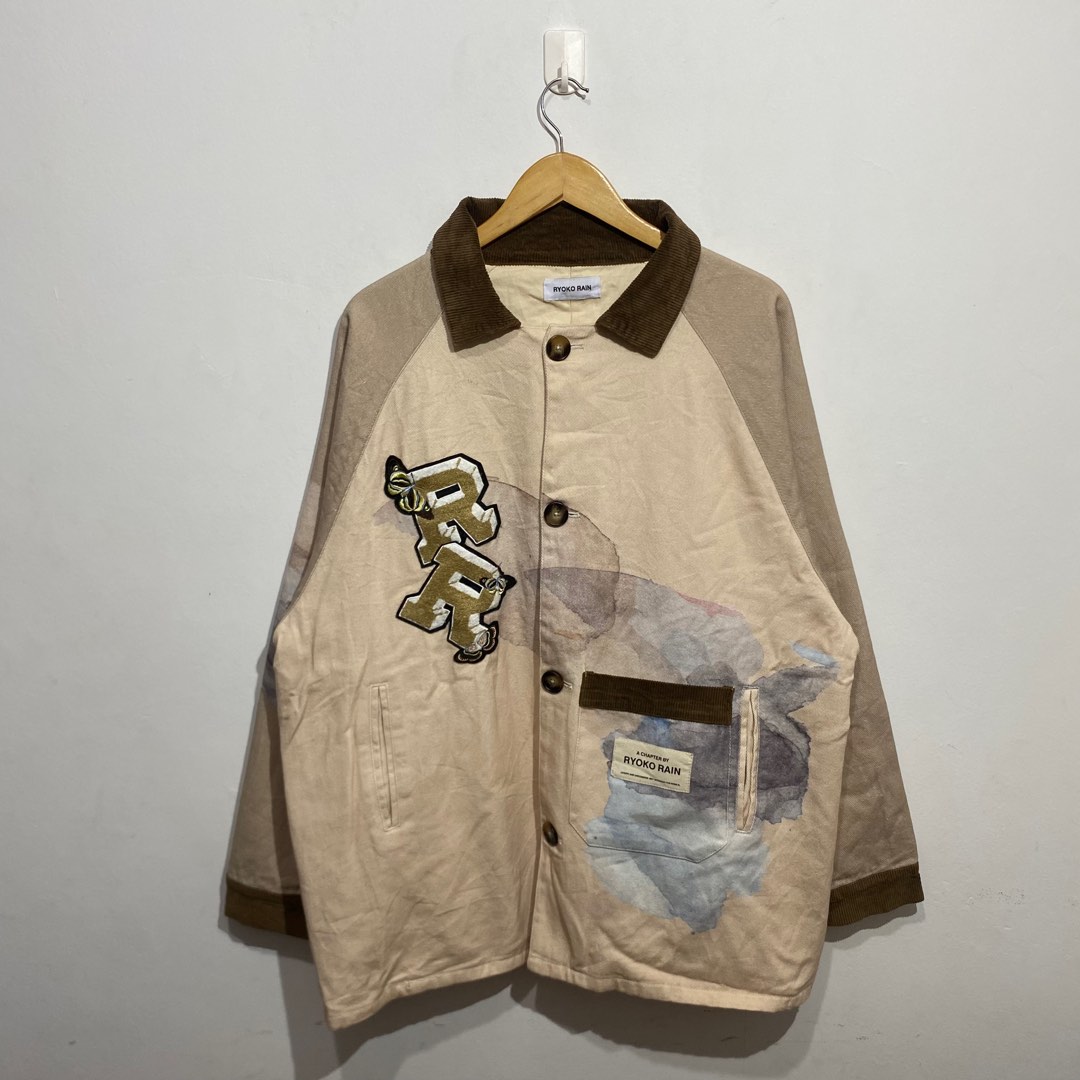 Ryoko Rain Artist Coat, Men's Fashion, Coats, Jackets and Outerwear on ...