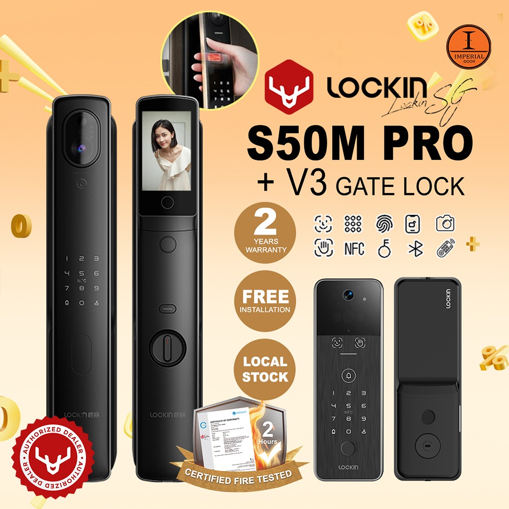 S50mpro + V3, Lockin Digital Lock, Lowest Price Offer, Smart Lock, New ...