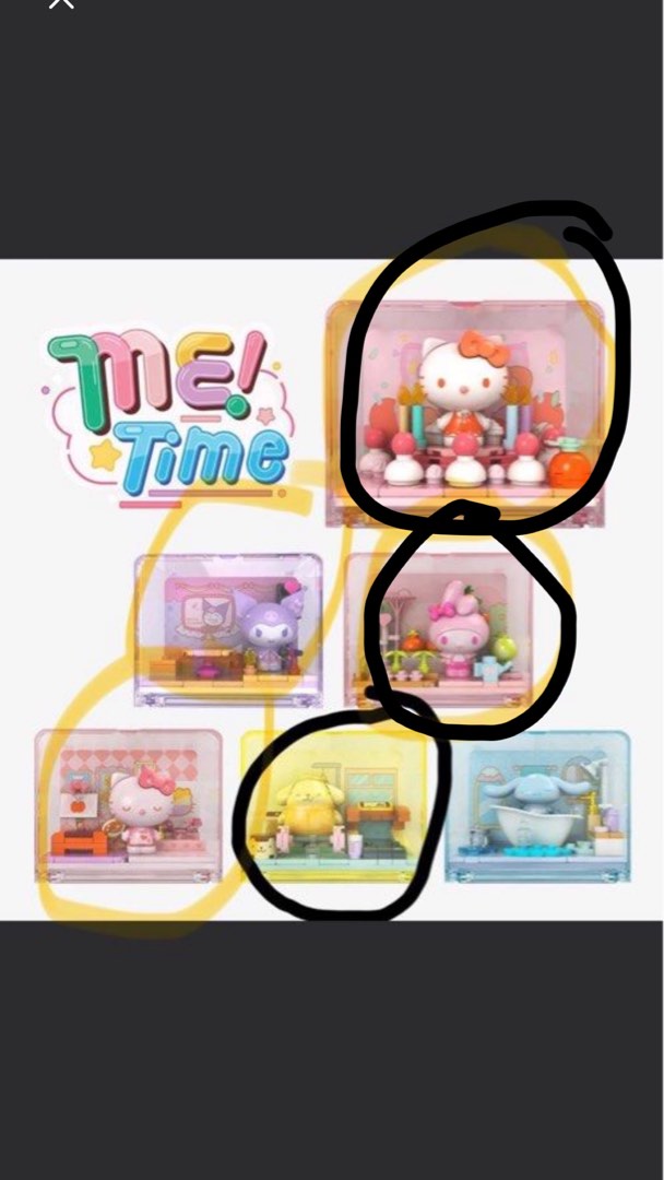 Sanrio Me! time blind box confirmed designs, Hobbies & Toys, Toys ...