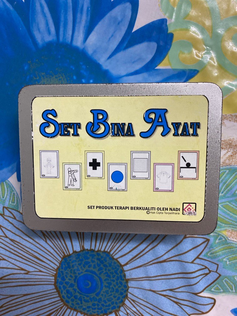 Set Bina Ayat- Sentence Forming Word Cards, Hobbies & Toys, Books ...