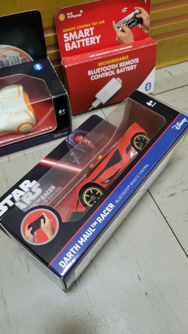 Shell Disney Star Wars Collectible Bluetooth Remote Control Cars Combo ...