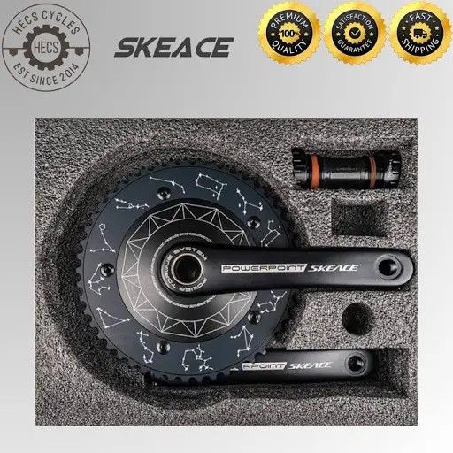 Skeace PowerPoint crankset, Sports Equipment, Bicycles & Parts, Parts ...