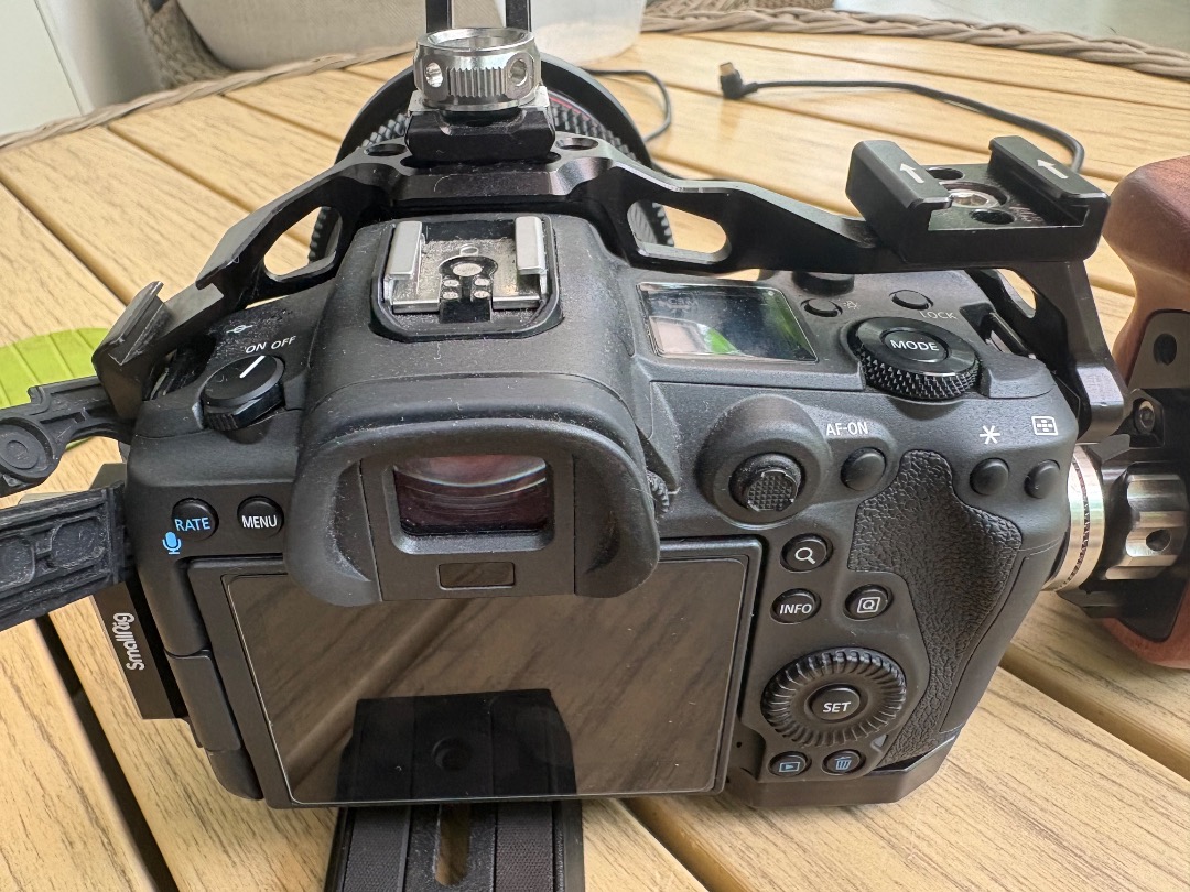 SmallRig Kit for Canon EOS R5/R6/R5 C 3830 cage + top Handle ...