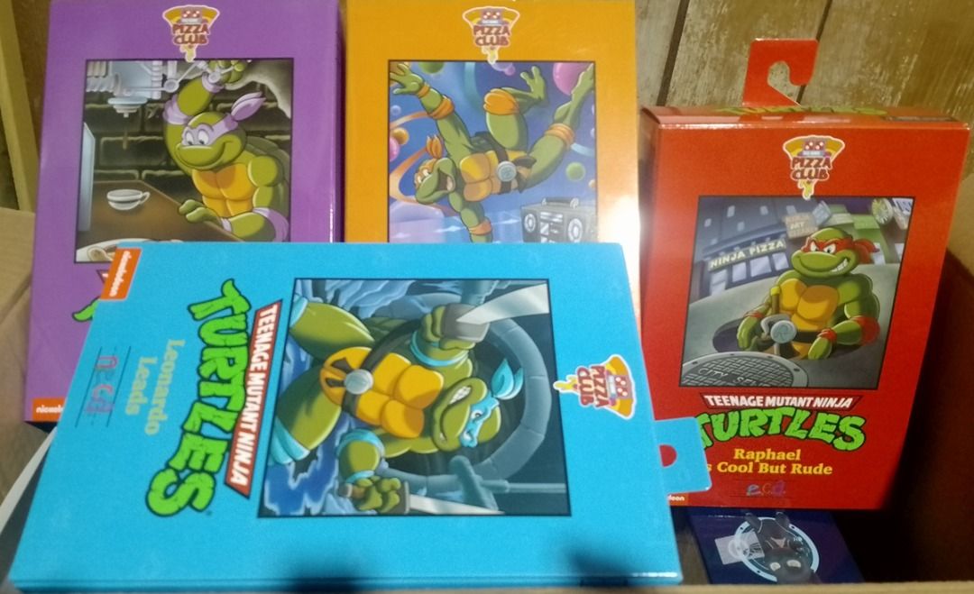 (SOLD as SET) NECA Teenage Mutant Ninja Turtles (Nickelodeon VHS ...