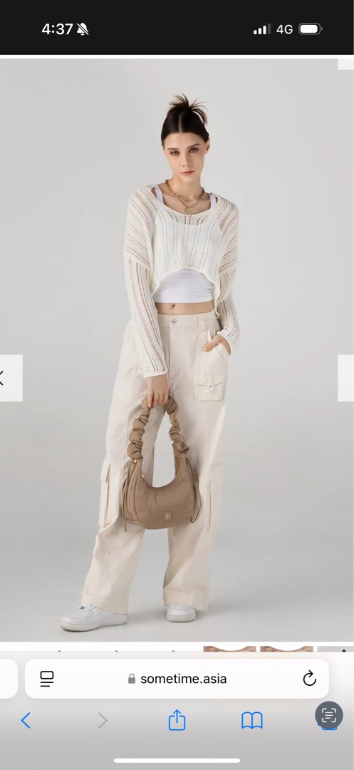 Sometimes Fuffa Mini Hobo Bag, Women's Fashion, Bags & Wallets ...