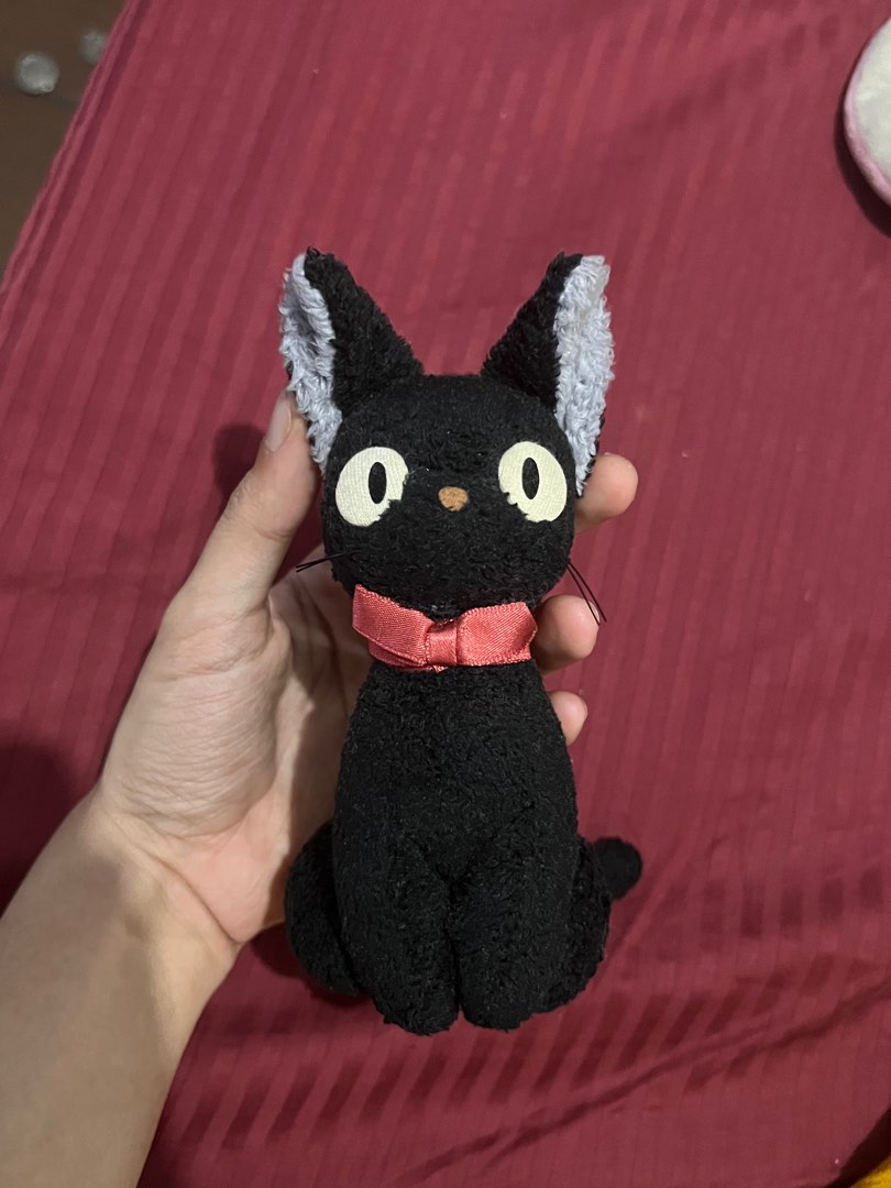Studio Ghibli Kiki's Delivery Service Jiji Vintage Plush Stuffed Toy ...