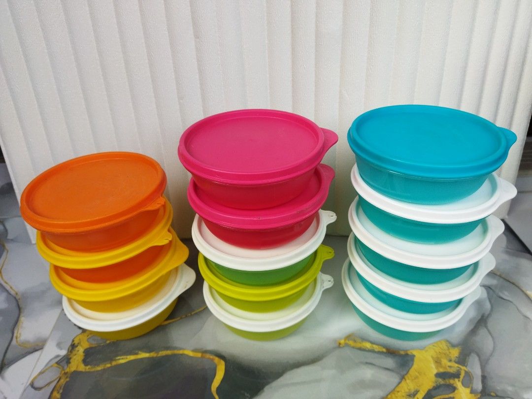 Tempat bekal makan junior modular 300ml tupperware second preloved ...