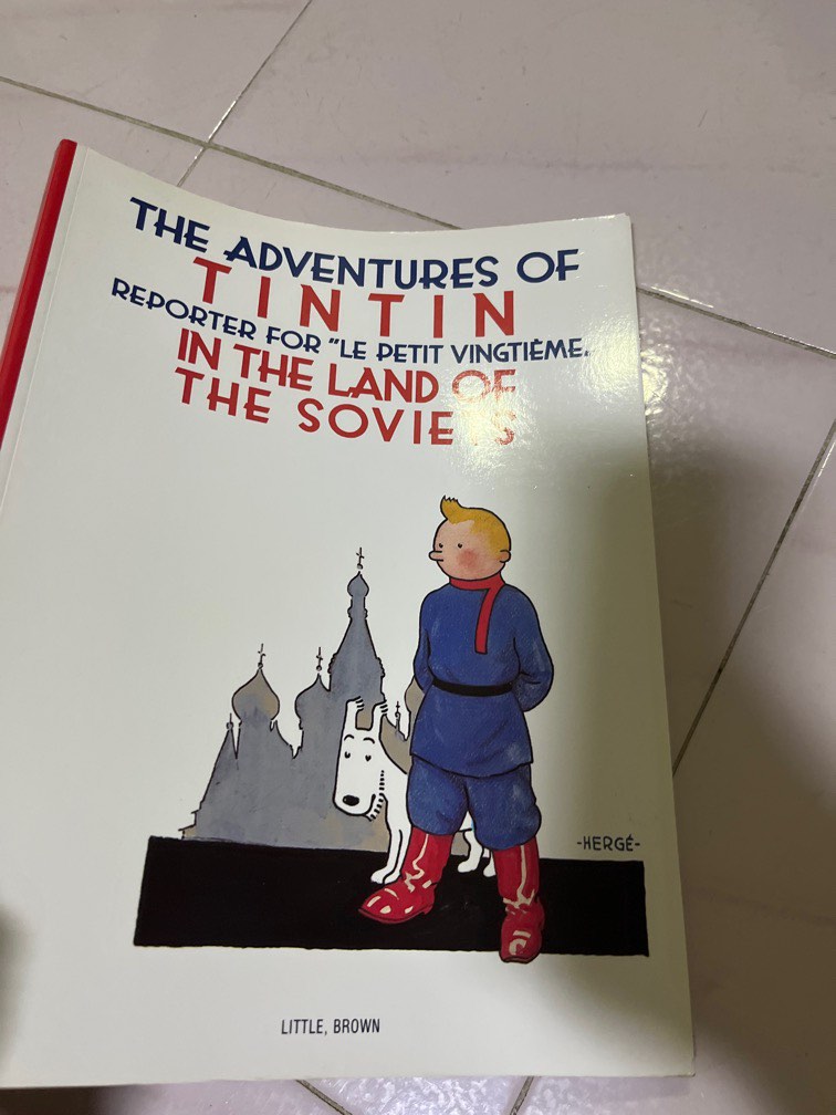 The adventures of tintin - land of Soviets, Hobbies & Toys, Books ...