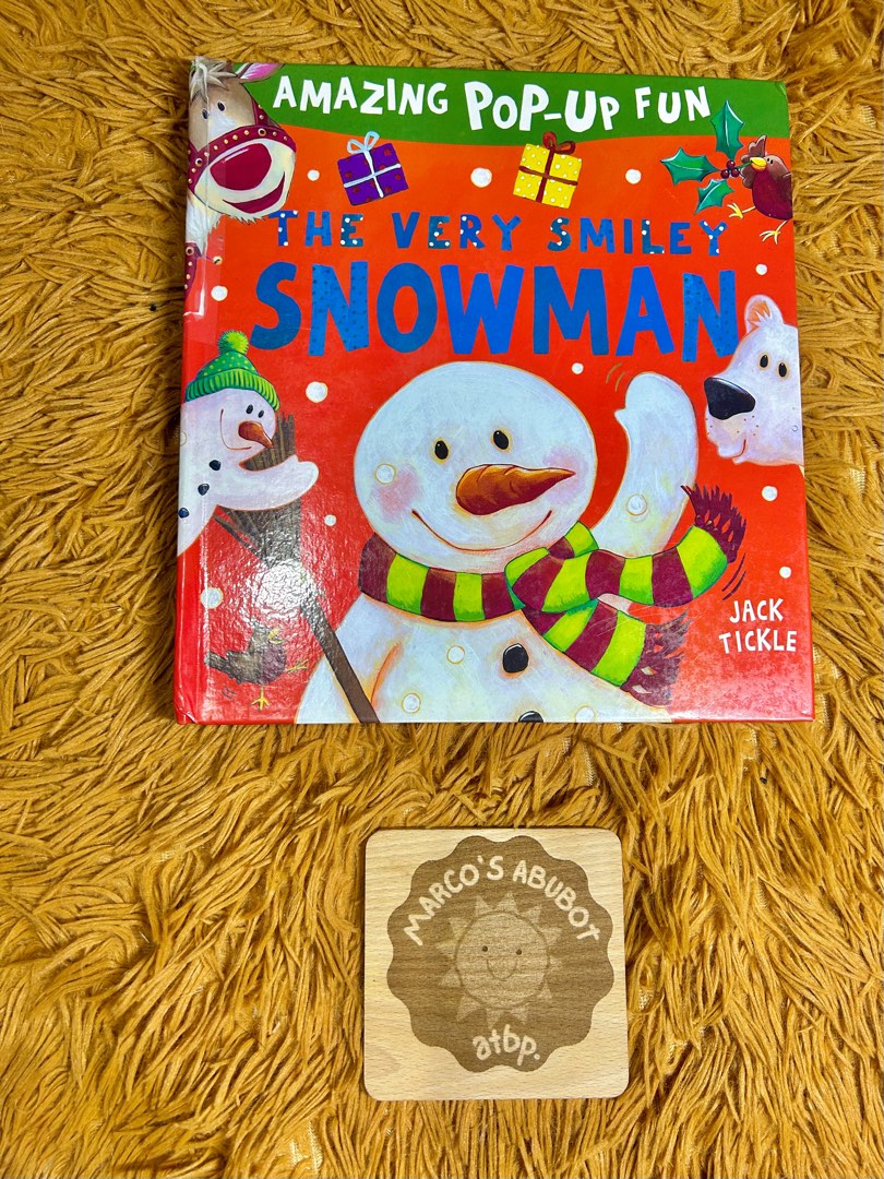 The Very Smiley Snowman Pop Up Book by Jack Tickle, Hobbies & Toys ...