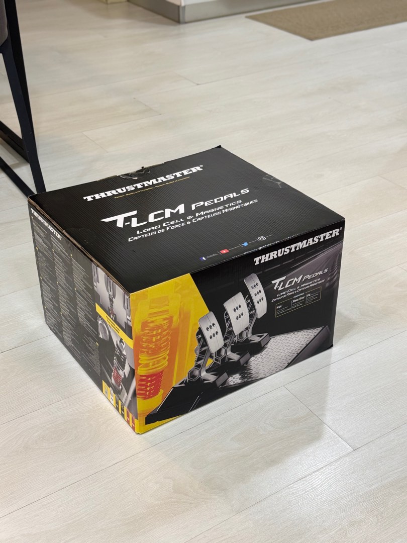 Thrustmaster TLCM load cell pedals, Video Gaming, Gaming Accessories ...