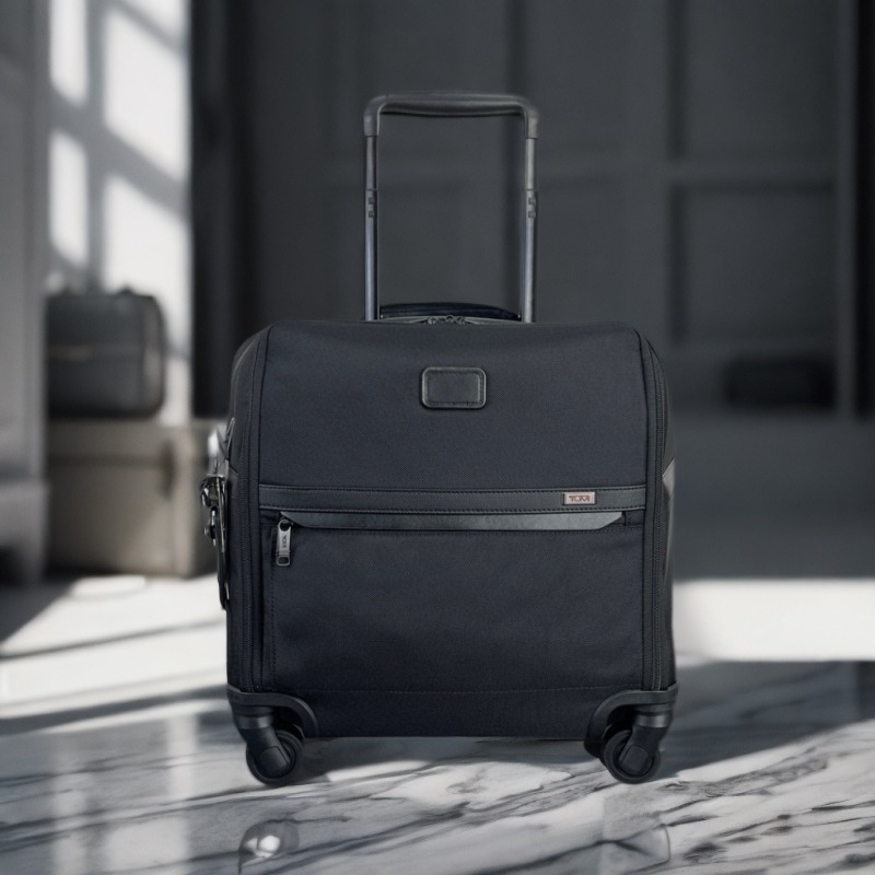 TUMI Compact 4 Wheeled Brief, Hobbies & Toys, Travel, Luggages on Carousell