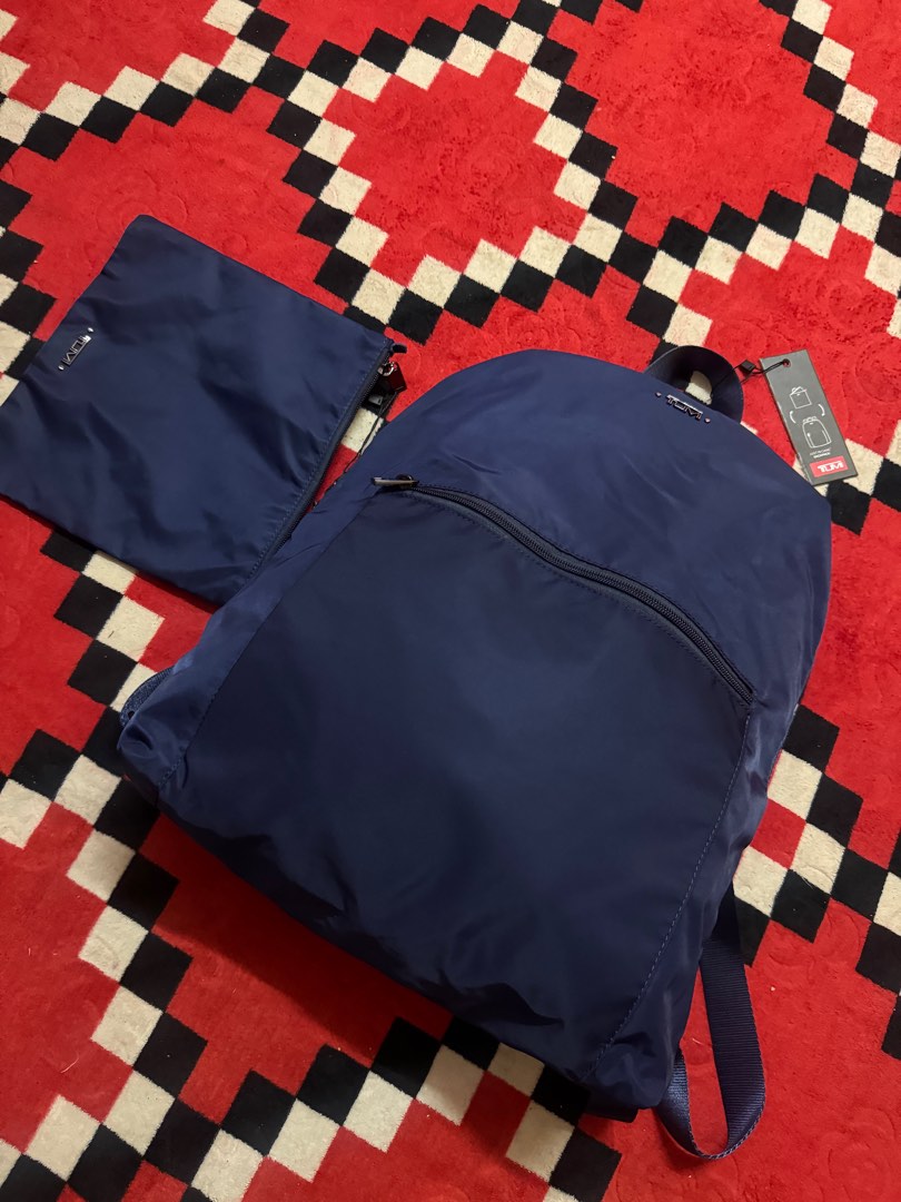 Tumi just in case backpack, Men's Fashion, Bags, Backpacks on Carousell