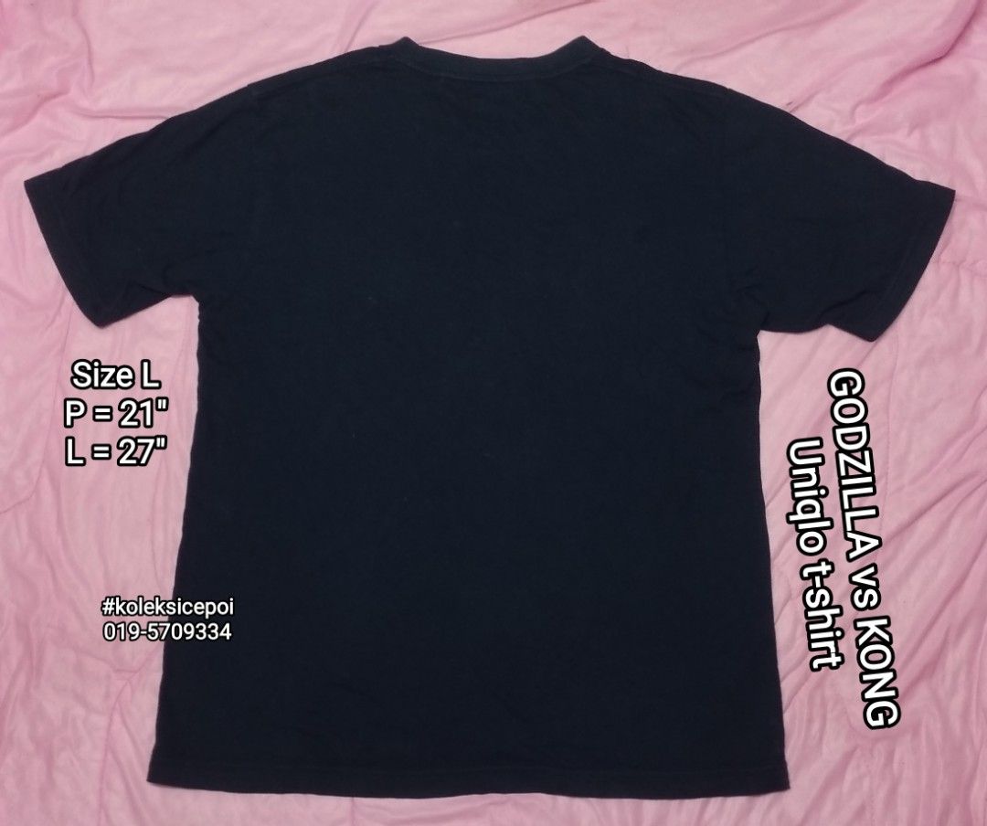 UNIQLO x GODZILLA vs KONG, Men's Fashion, Activewear on Carousell
