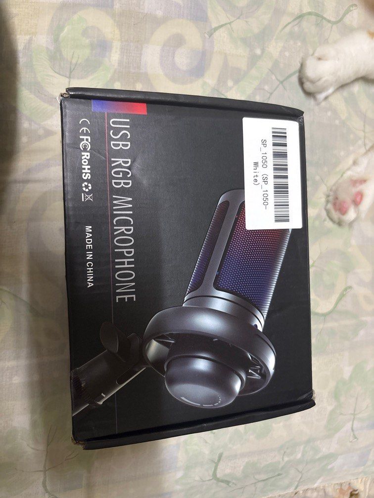 USB RGB MICROPHONE, Audio, Soundbars, Speakers & Amplifiers on Carousell