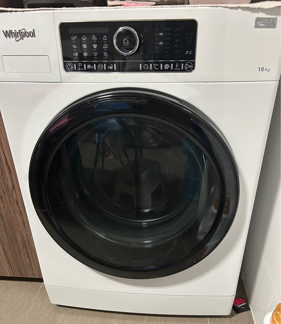 Whirlpool front load washing machine 10kg, TV & Home Appliances ...