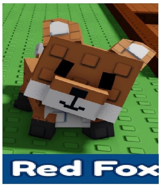 WTT/WTS Grow a garden RED FOX (Roblox), Video Gaming, Gaming ...
