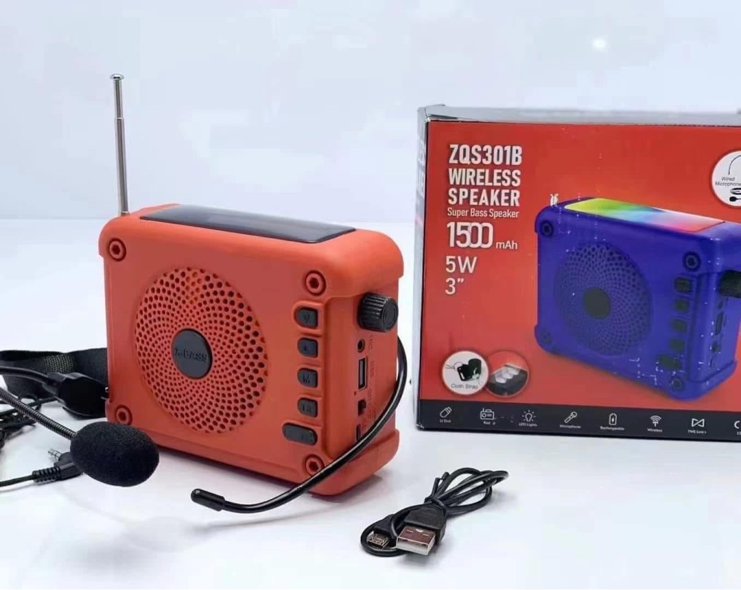 X-Bass Wireless Microphone Speaker, Audio, Soundbars, Speakers ...