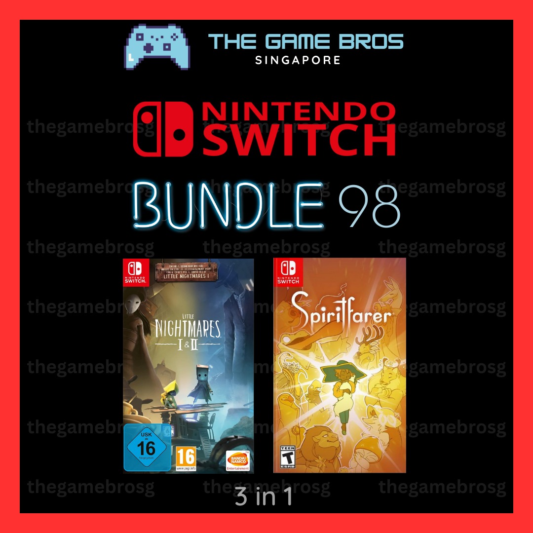 3 in1: Little Nightmares I & II Bundle + Spiritfarer (Nintendo Switch ...