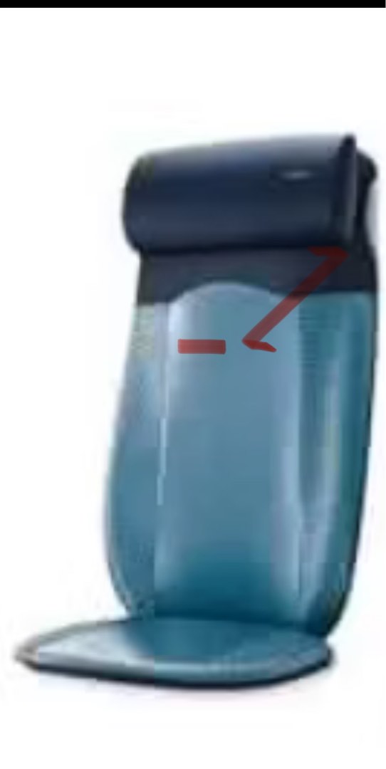 極新 二手 OSIM 背樂樂2 ufolly 2 OS-290 藍色 按摩椅墊, 健康及營養品, 按摩紓緩用品在旋轉拍賣