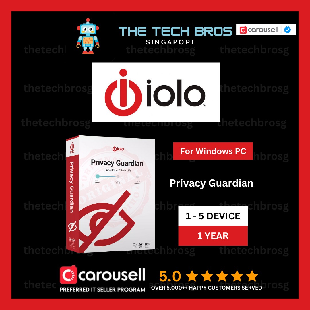 ⭐ Original Iolo Privacy Guardian Keys for PC | 1-5 Devices 1Years ⭐ ...