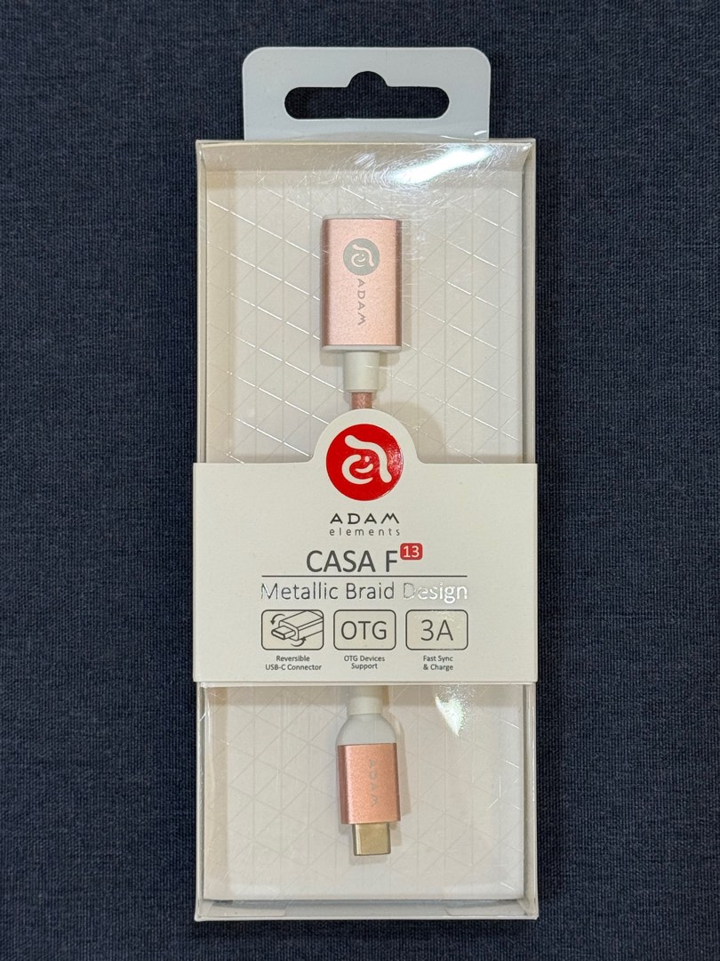 Adam CASA F13 亞果元素 Type c 轉 USB-A 轉接器, 電腦及科技產品, 電腦周邊產品, 轉接線及轉換器在旋轉拍賣