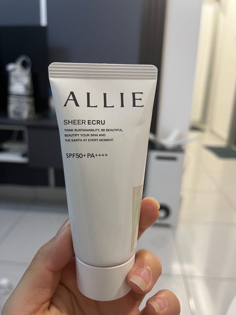 Allie Sunscreen SHEER ECRU SPF 50+ PA++++, Beauty & Personal Care, Face ...