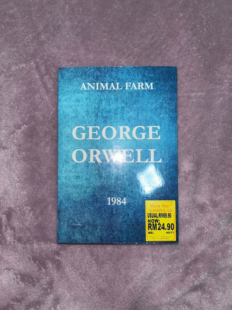 Animal Farm | 1984 by George Orwell, Hobbies & Toys, Books & Magazines ...