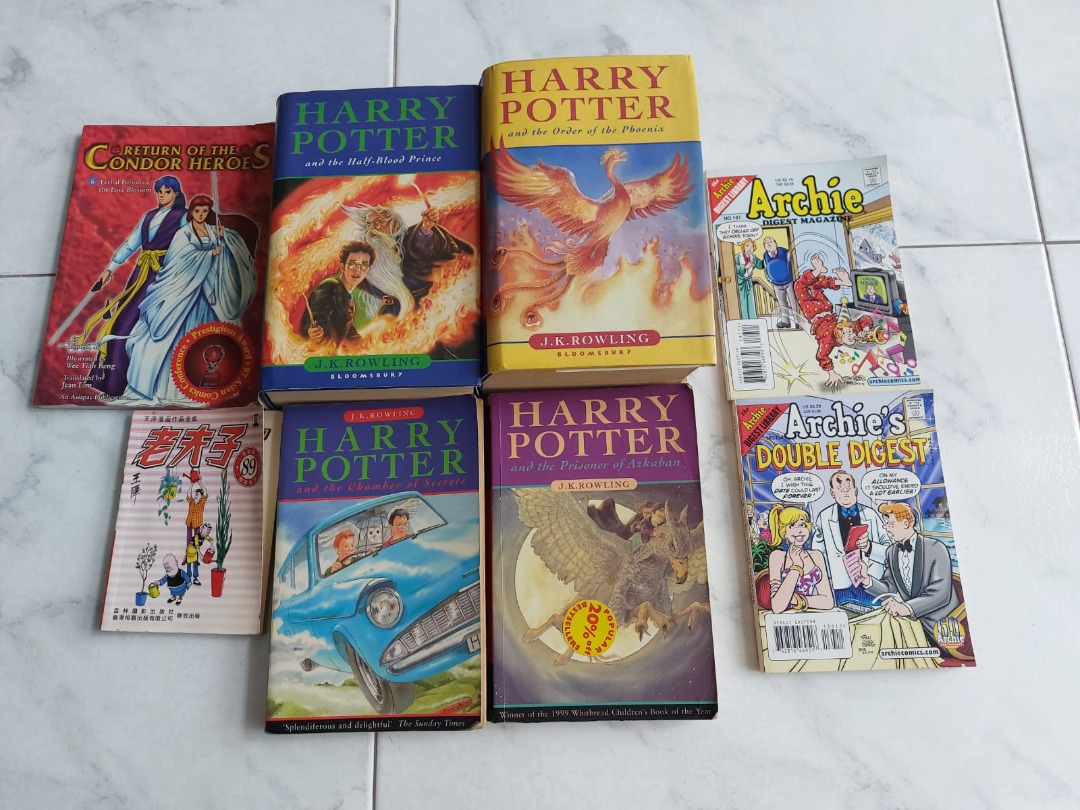 Archie Lao Harry Potter Fu Zi Condor Hero, Hobbies & Toys, Books ...