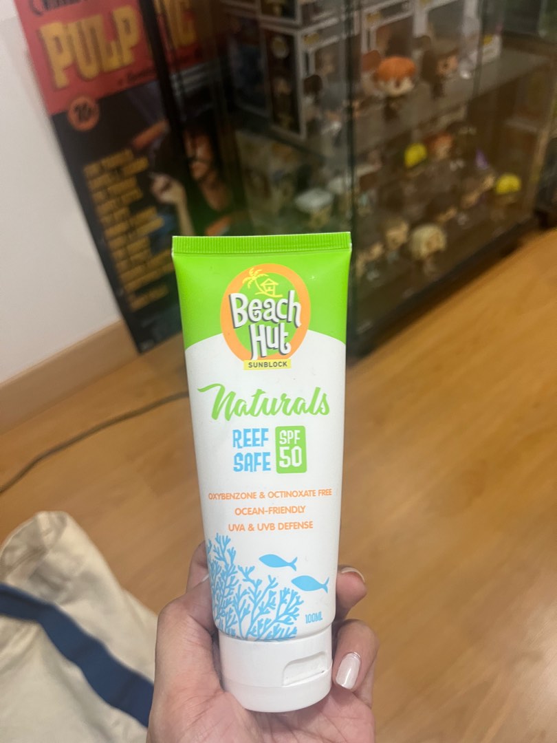 Beach Hut Sunblock (Reef safe), Beauty & Personal Care, Bath & Body, Body Care on Carousell