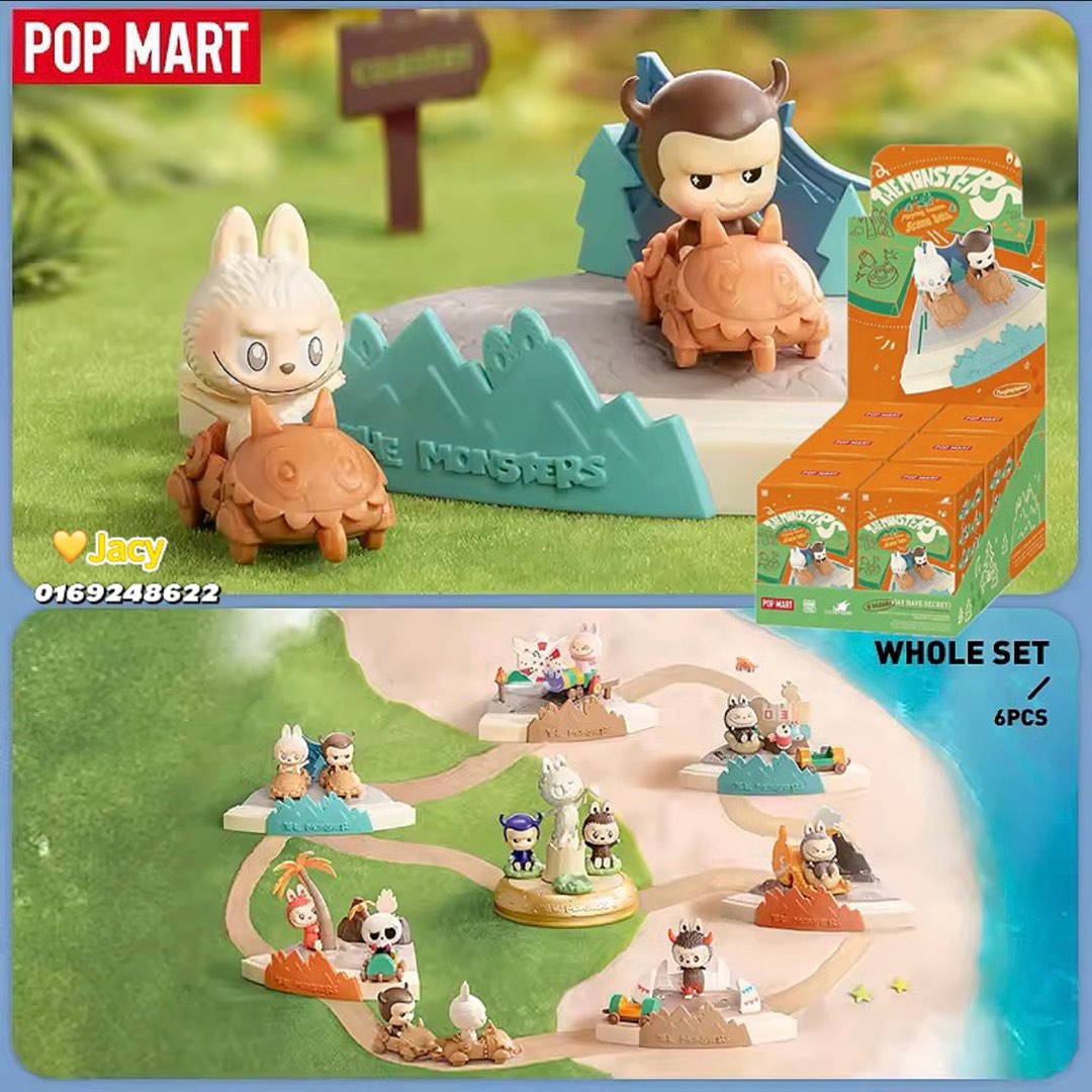 Below POP MART Price Whole Set THE MONSTERS Labubu Playing Games Series ...
