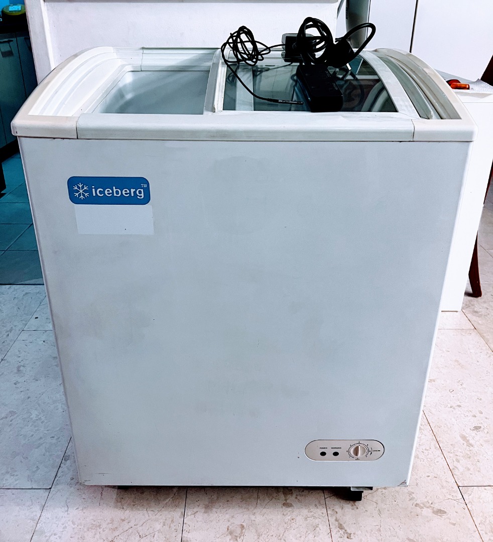 Big Display Chest Freezer - Iceberg Brand 138L, TV & Home Appliances ...