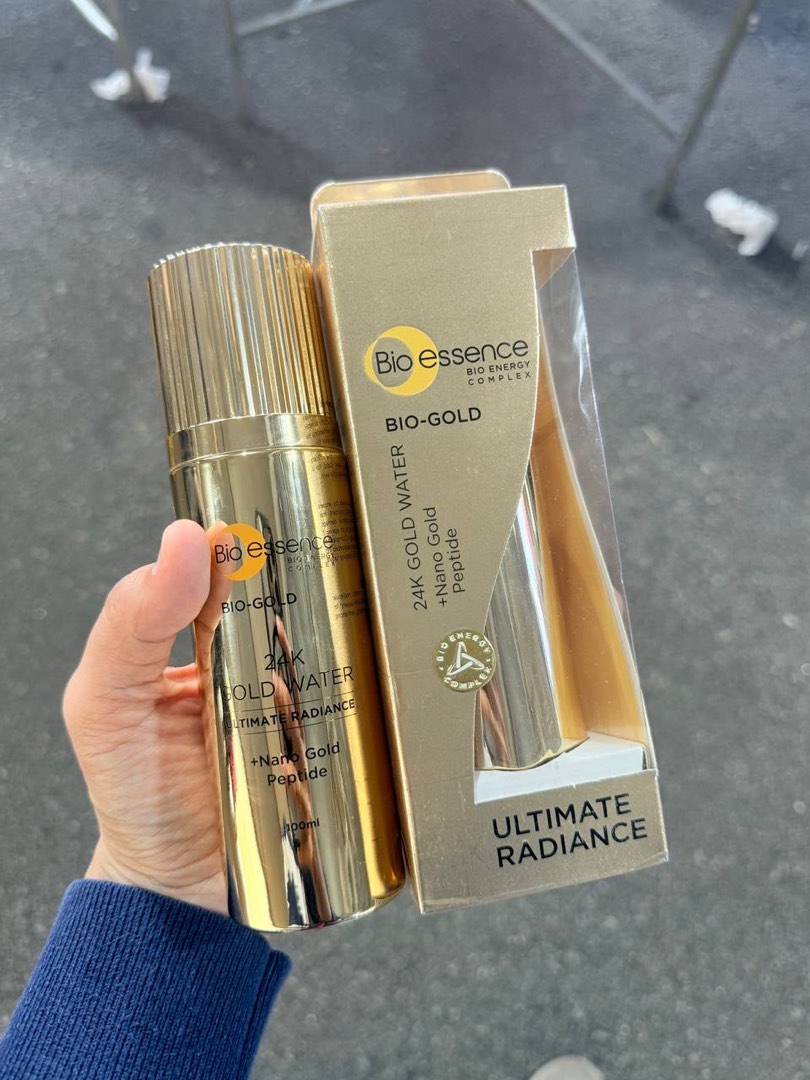 Bio essence 24k gold + nano gold peptide 100ml RM16, Beauty & Personal ...