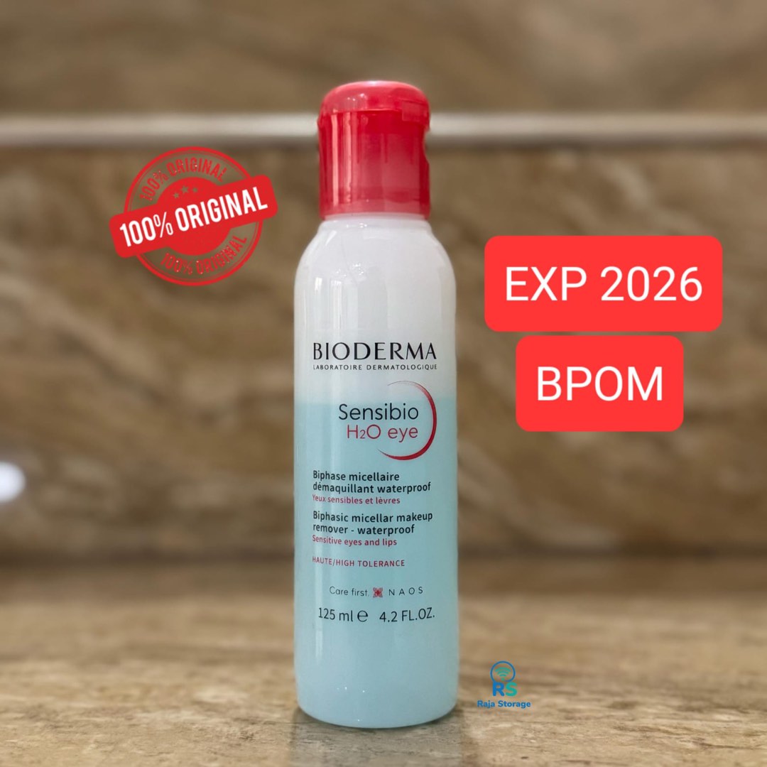 Bioderma Sensibio H2O Eye Biphase Micellaire Makeup Remover 125ml ...