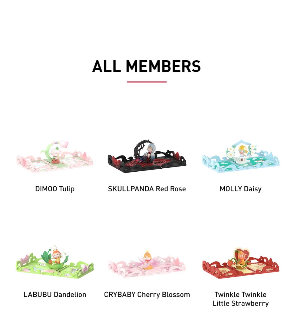 BNIF WTS Gift For You Greeting Card Series Scene Skullpanda / Labubu ...