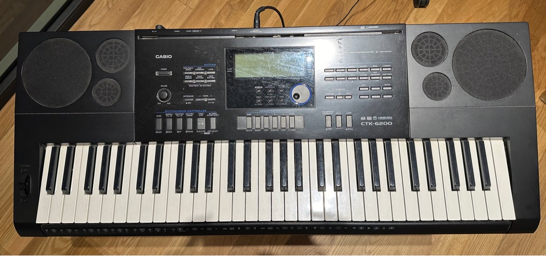 Casio CTK-6200 electric piano keyboard, Hobbies & Toys, Music & Media, Musical Instruments on ...