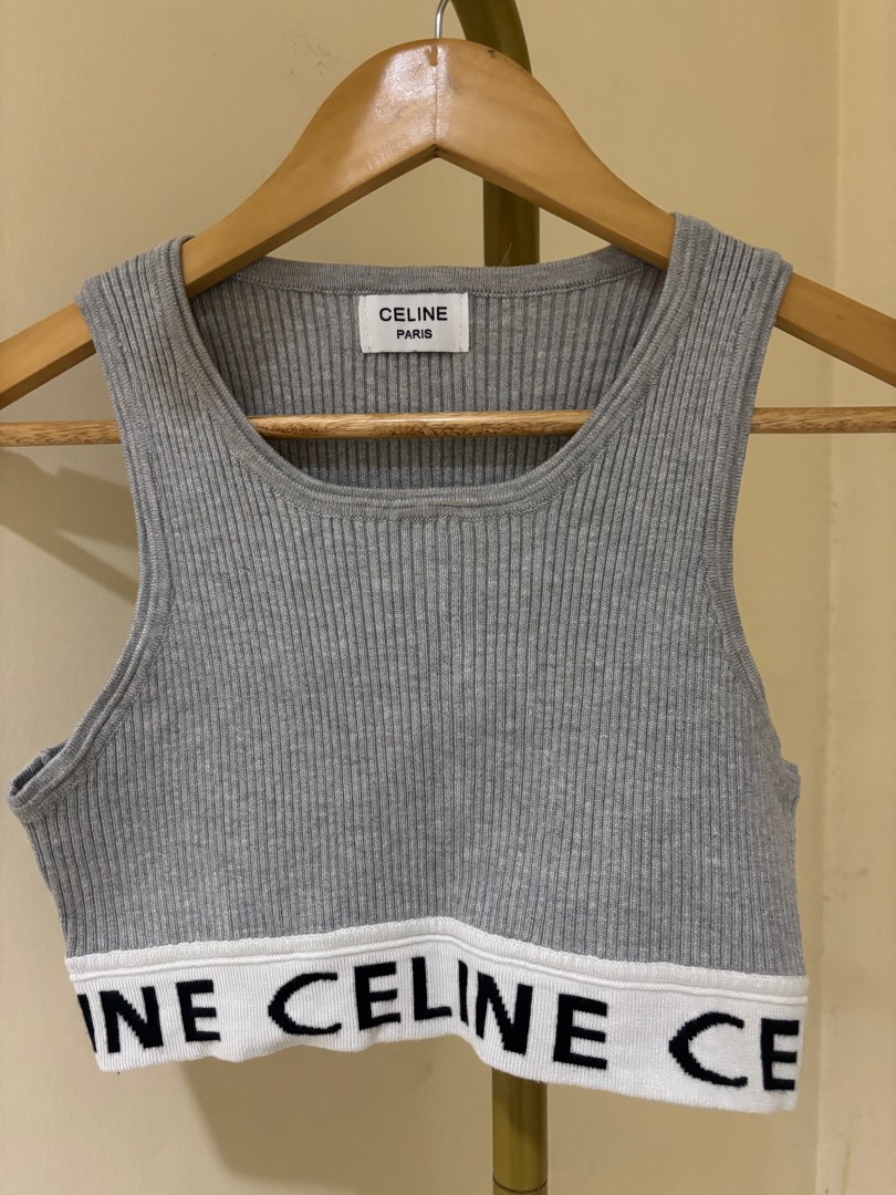 Celine top, Women's Fashion, Tops, Others Tops on Carousell