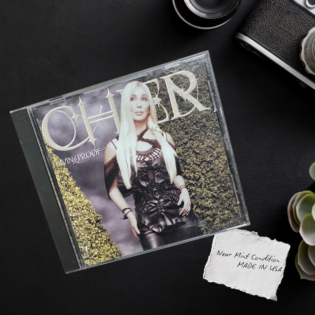 Cher Living Proof CD Original Vintage CDs Cher CD, Hobbies & Toys ...