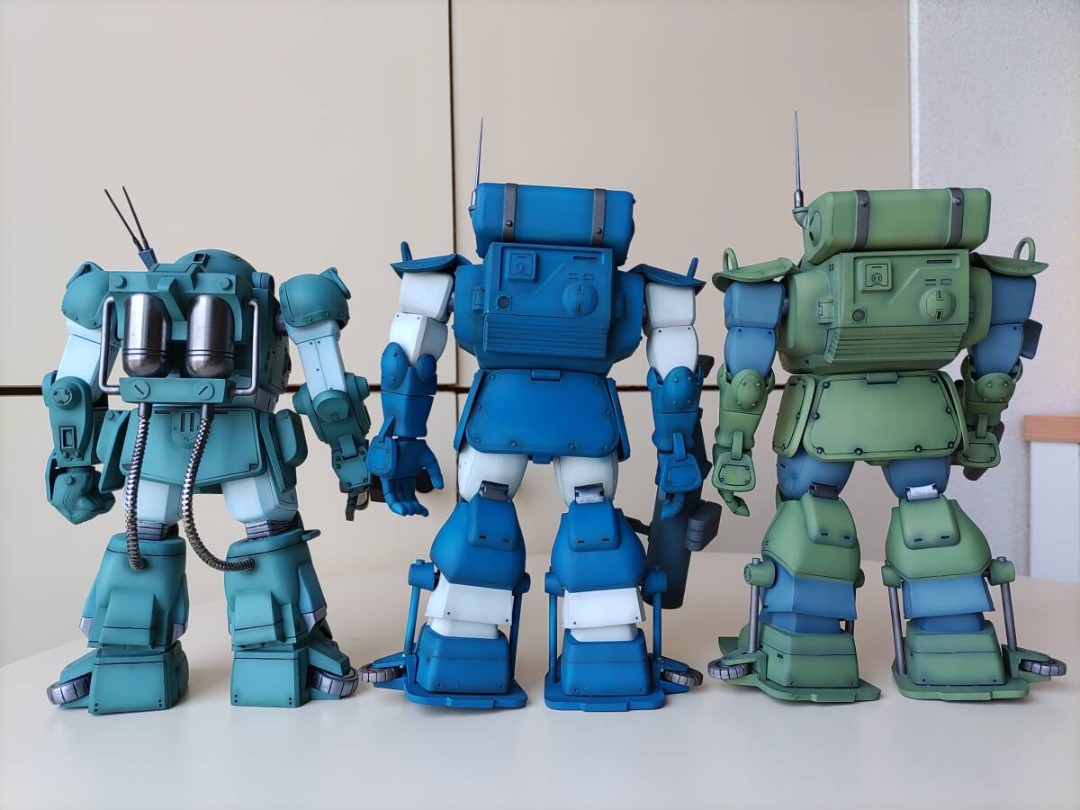 Completed product Armored Trooper Votoms 1/24 Mercy Dog x1 1/24 ...